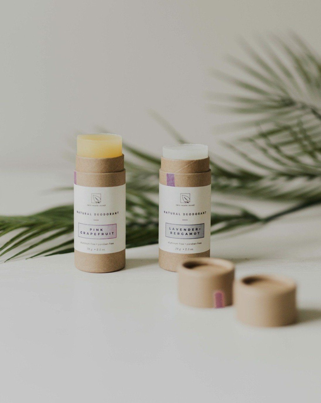 2 Pack Natural Deodorant – Zero Waste MVMT