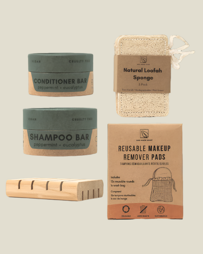 Bathroom Essentials Bundle | Zero Waste MVMT