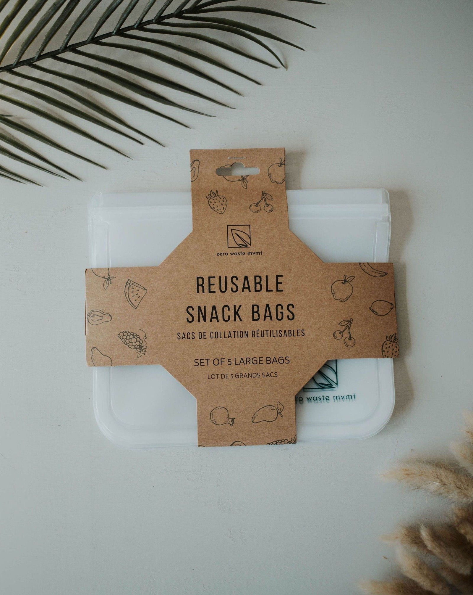 Reusable Snack Bags | Zero Waste MVMT